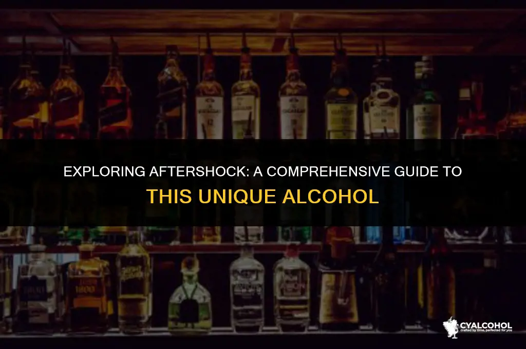 Exploring Aftershock: A Comprehensive Guide To This Unique Alcohol ...