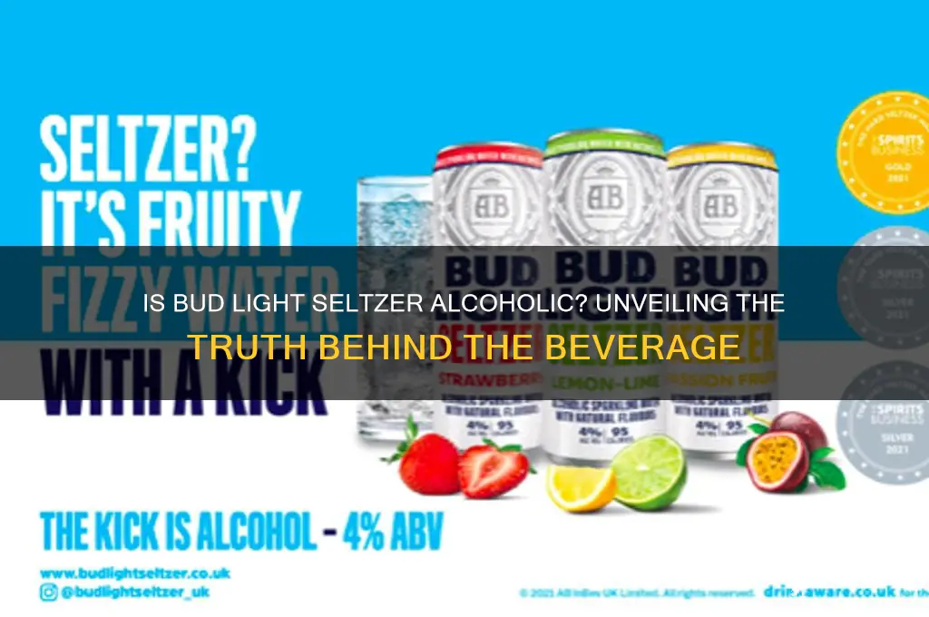 Is Bud Light Seltzer Alcoholic? Unveiling The Truth Behind The Beverage ...
