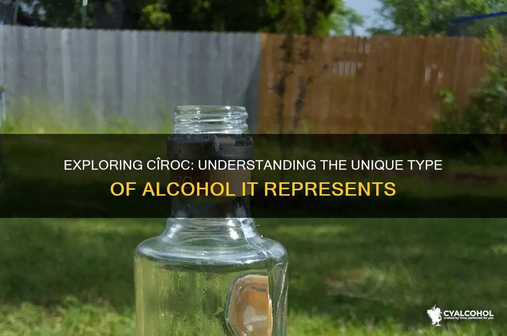 Exploring Cîroc: Understanding The Unique Type Of Alcohol It Represents ...