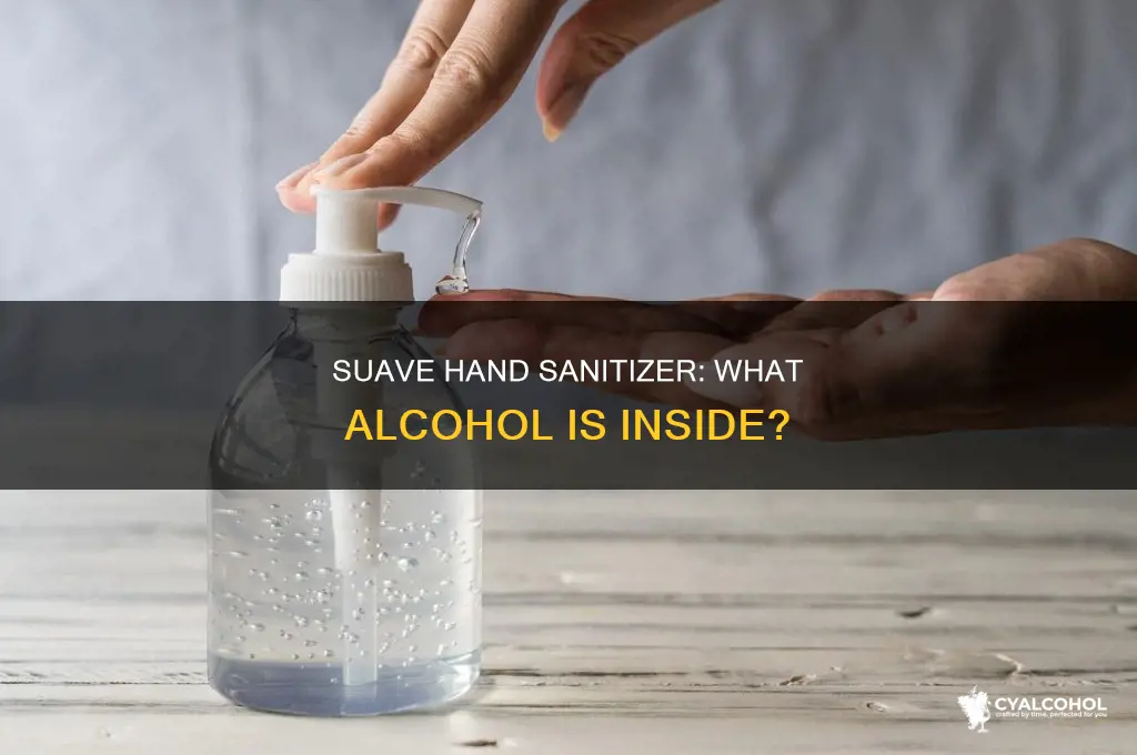 Suave Hand Sanitizer: What Alcohol Is Inside? | CyAlcohol