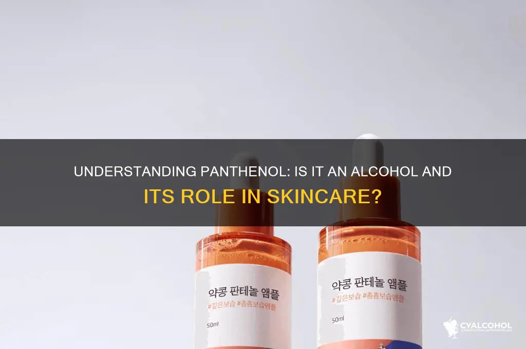 Understanding Panthenol: Is It An Alcohol And Its Role In Skincare ...