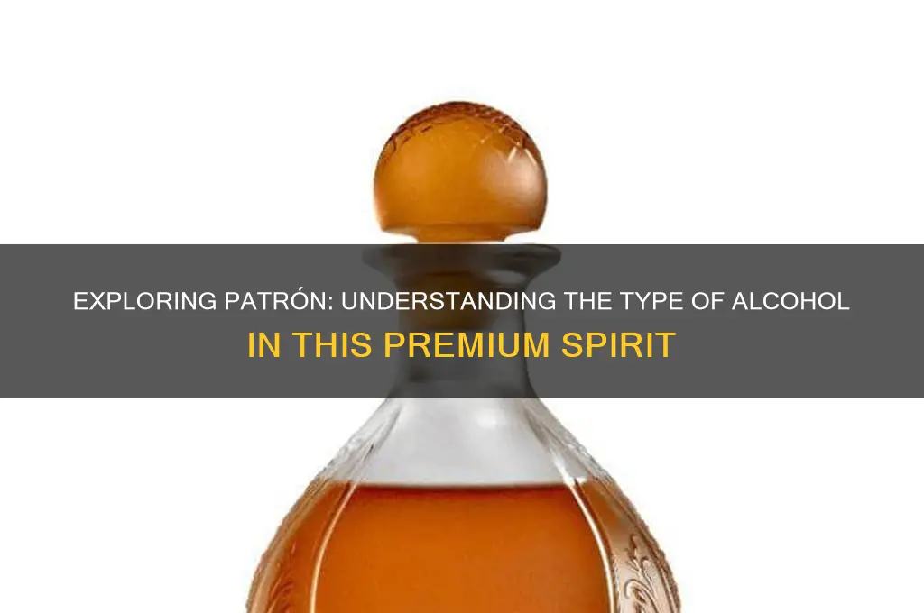 Exploring Patrón: Understanding The Type Of Alcohol In This Premium ...