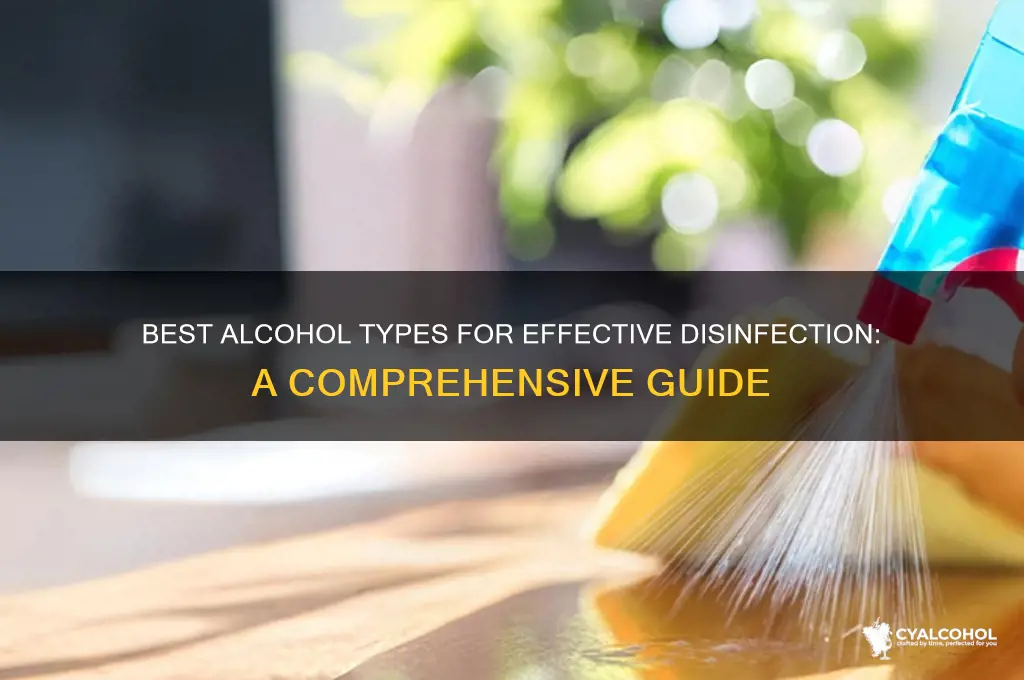 Best Alcohol Types For Effective Disinfection: A Comprehensive Guide ...