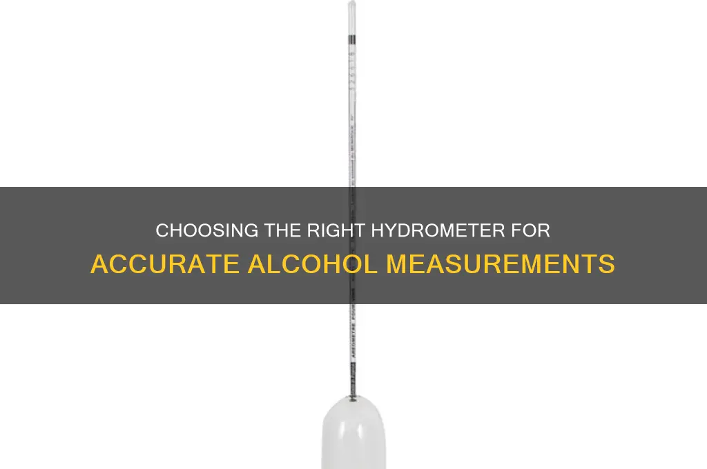Choosing The Right Hydrometer For Accurate Alcohol Measurements | CyAlcohol