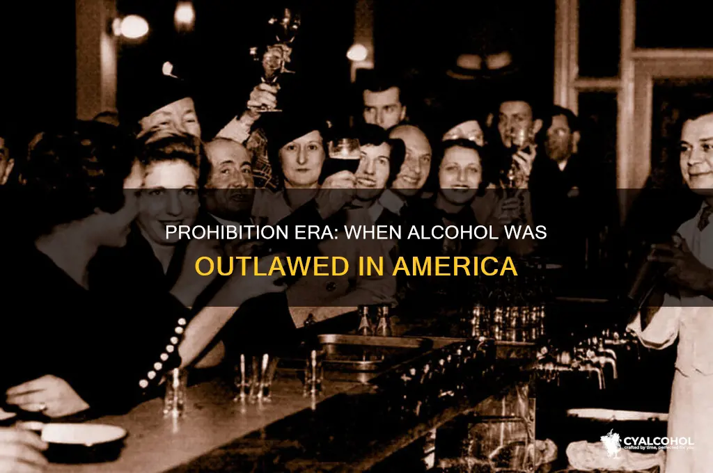 Prohibition Era: When Alcohol Was Outlawed In America | CyAlcohol
