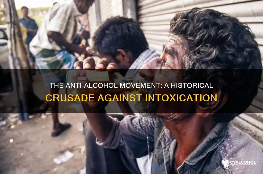 The Anti-Alcohol Movement: A Historical Crusade Against Intoxication ...