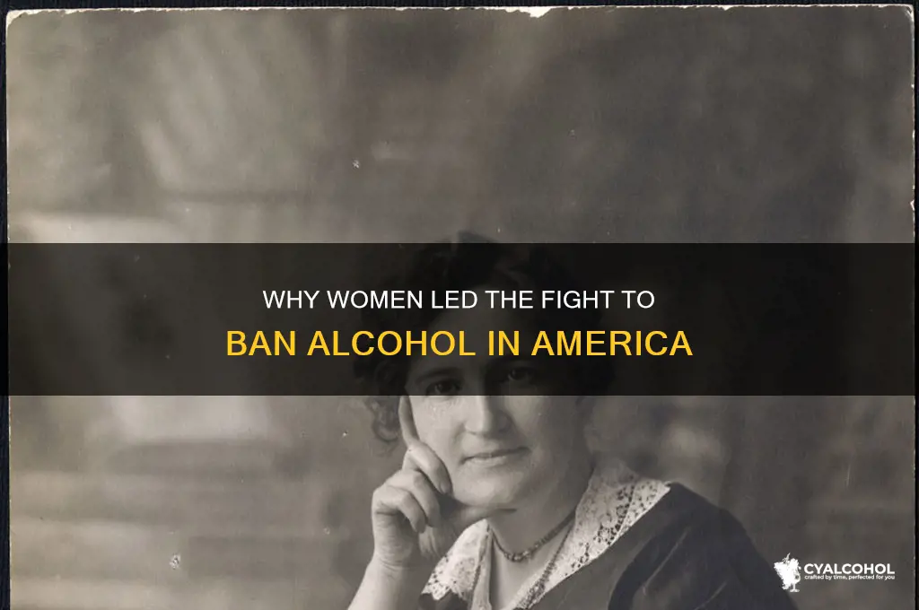 Why Women Led The Fight To Ban Alcohol In America | CyAlcohol
