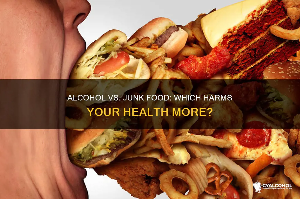 Alcohol Vs. Junk Food: Which Harms Your Health More? | CyAlcohol