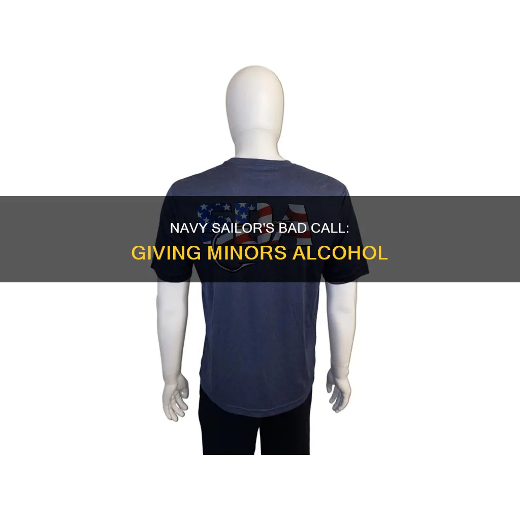 Navy Sailor's Bad Call: Giving Minors Alcohol | CyAlcohol