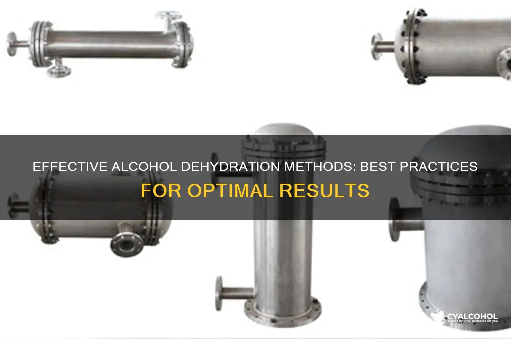 Effective Alcohol Dehydration Methods: Best Practices For Optimal ...