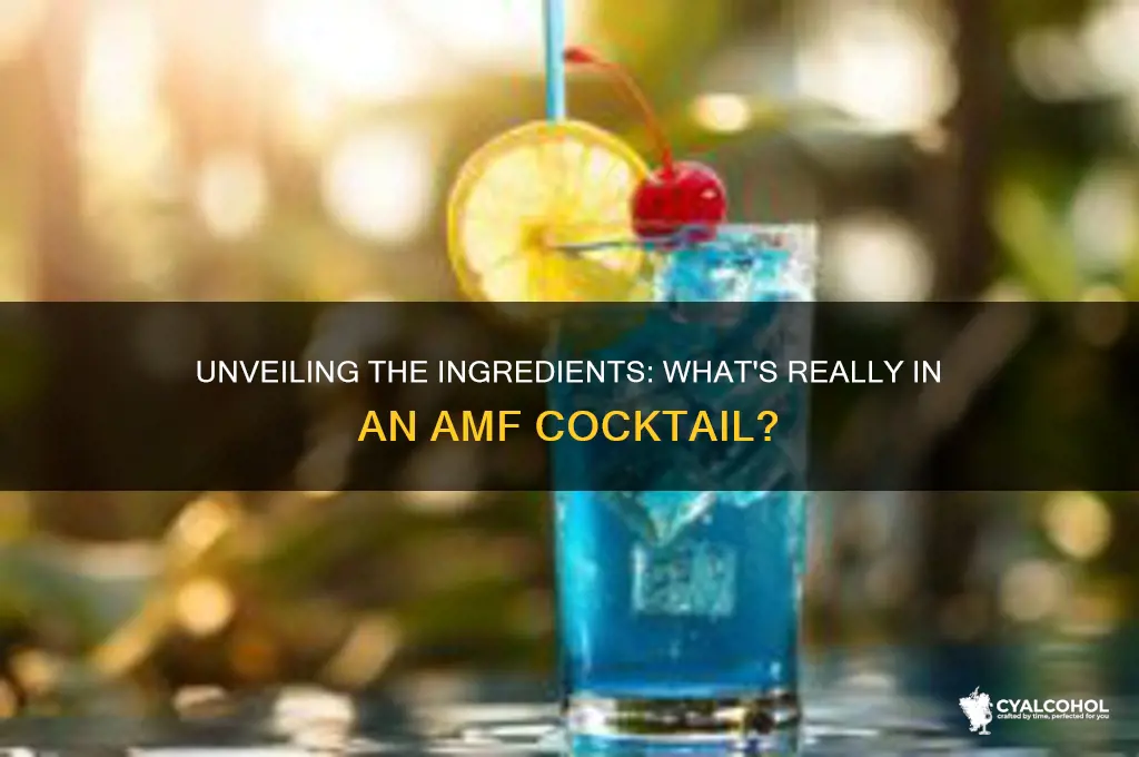 Unveiling The Ingredients: What's Really In An Amf Cocktail? | CyAlcohol