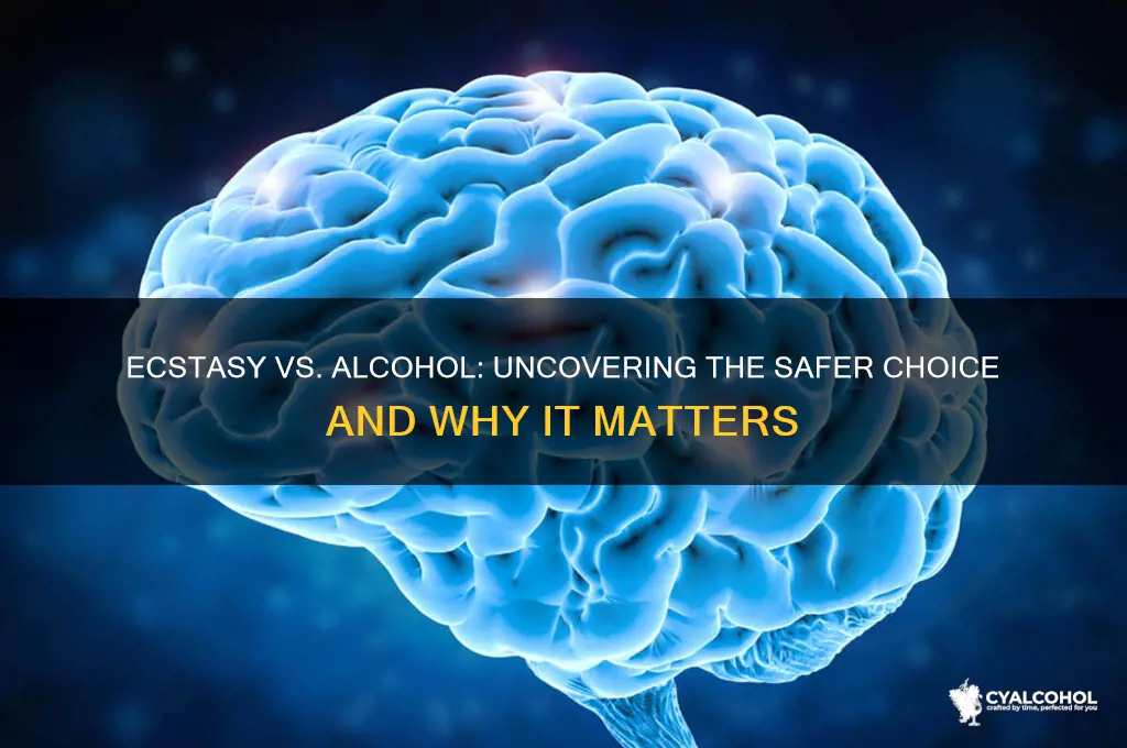 Ecstasy Vs. Alcohol: Uncovering The Safer Choice And Why It Matters ...