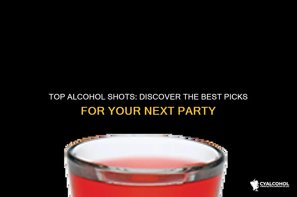 Top Alcohol Shots: Discover The Best Picks For Your Next Party | CyAlcohol