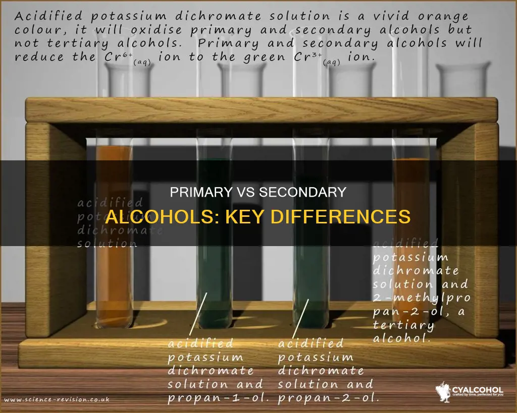 Primary Vs Secondary Alcohols: Key Differences | CyAlcohol