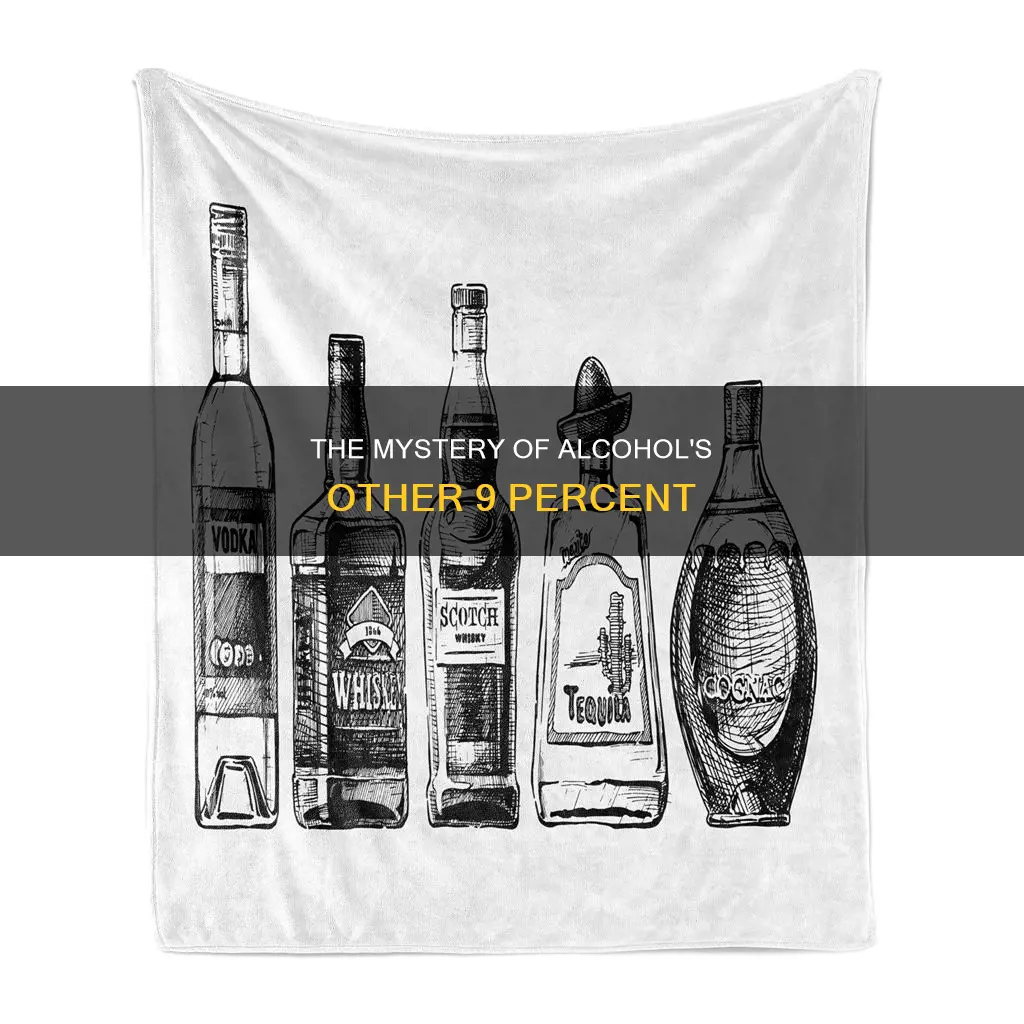 The Mystery Of Alcohol's Other 9 Percent | CyAlcohol