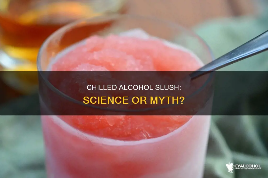 Chilled Alcohol Slush: Science Or Myth? | CyAlcohol