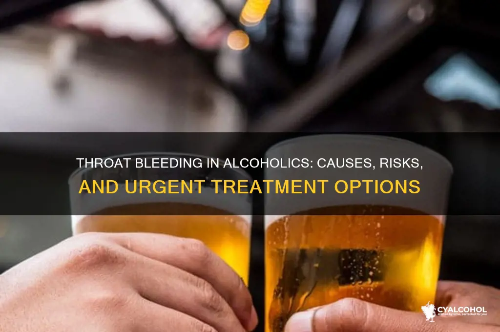 Throat Bleeding In Alcoholics: Causes, Risks, And Urgent Treatment ...