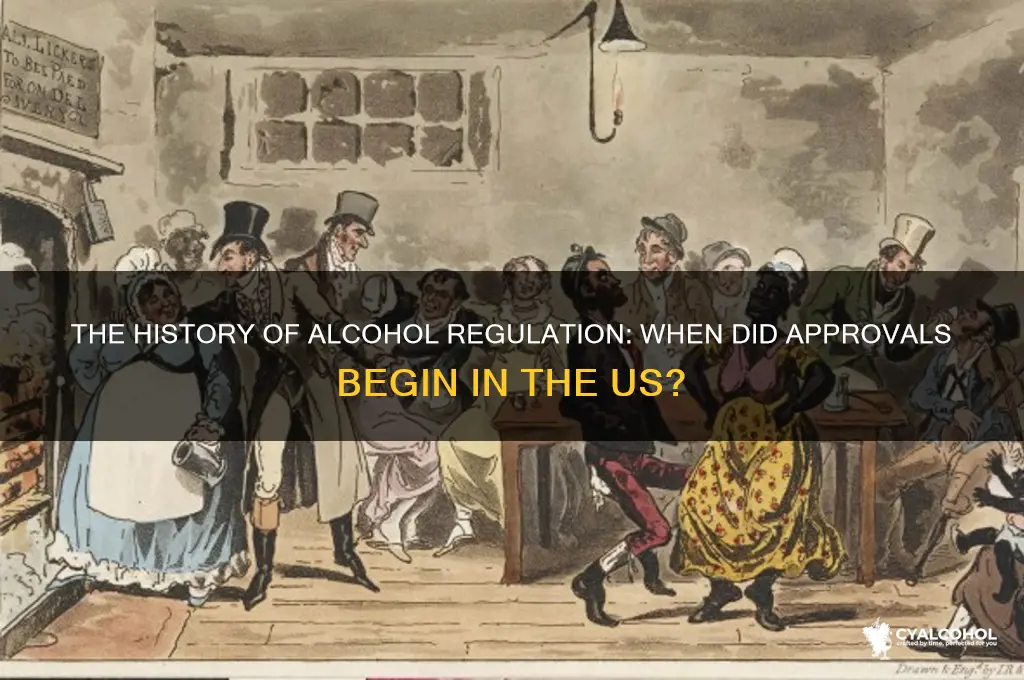The History Of Alcohol Regulation: When Did Approvals Begin In The Us ...