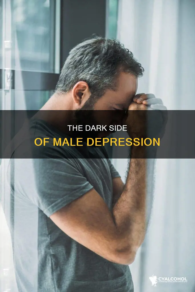 The Dark Side Of Male Depression | CyAlcohol