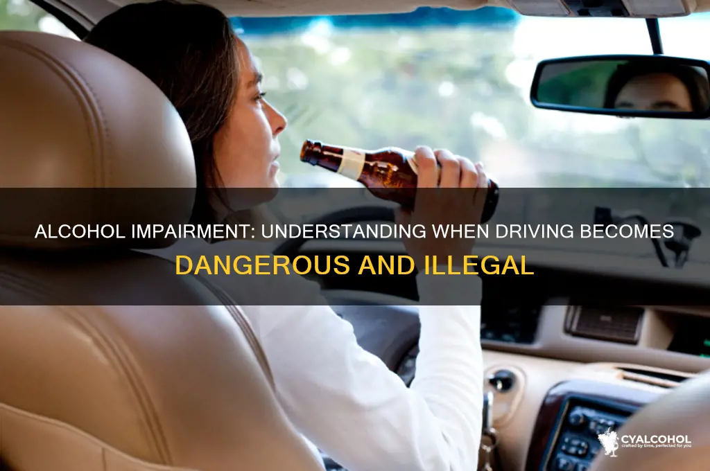 Alcohol Impairment: Understanding When Driving Becomes Dangerous And ...