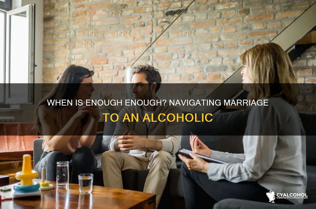 When Is Enough Enough? Navigating Marriage To An Alcoholic | CyAlcohol