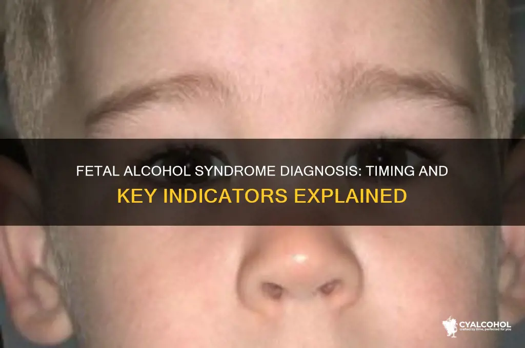 Fetal Alcohol Syndrome Diagnosis: Timing And Key Indicators Explained ...
