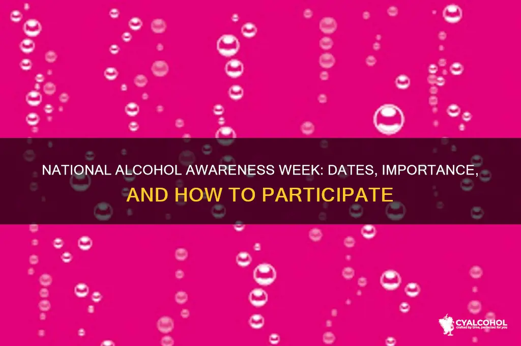 National Alcohol Awareness Week: Dates, Importance, And How To ...