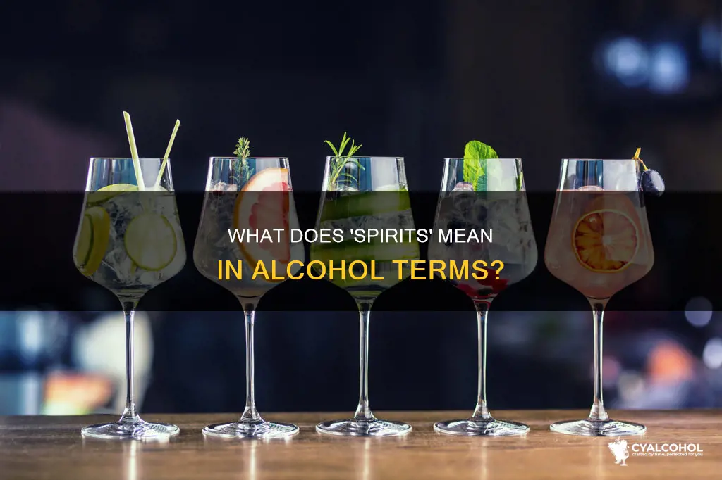 What Does 'Spirits' Mean In Alcohol Terms? | CyAlcohol