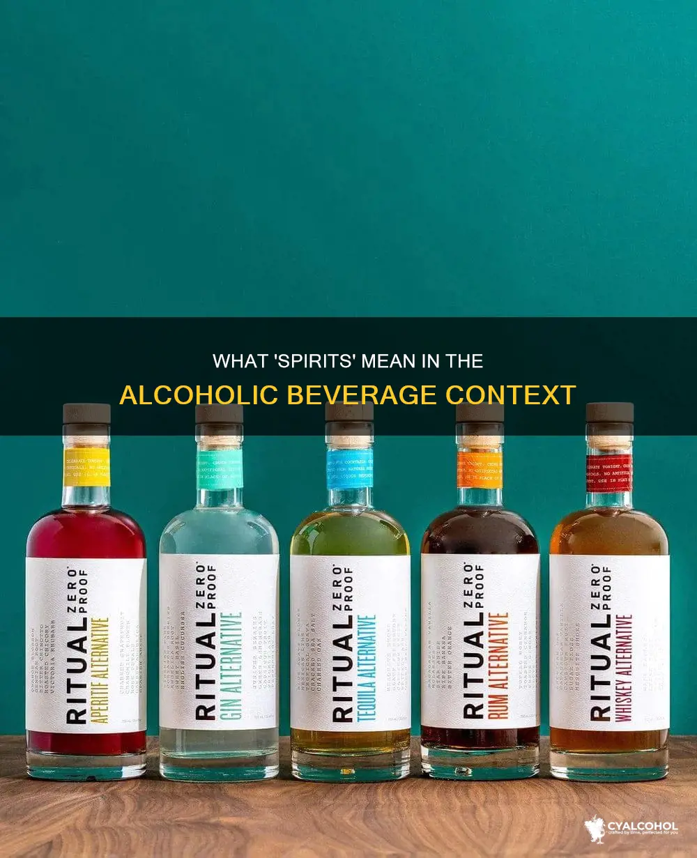 What 'Spirits' Mean In The Alcoholic Beverage Context | CyAlcohol