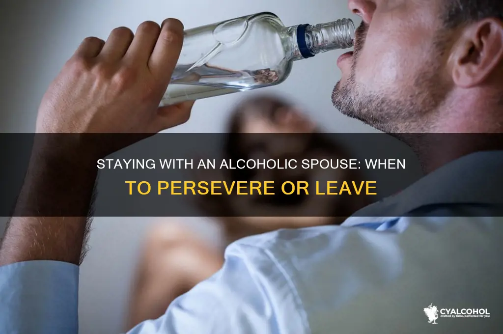 Staying With An Alcoholic Spouse: When To Persevere Or Leave | CyAlcohol