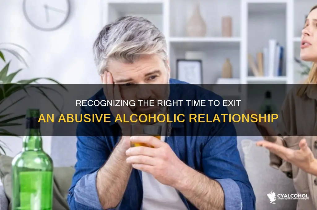 Recognizing The Right Time To Exit An Abusive Alcoholic Relationship ...