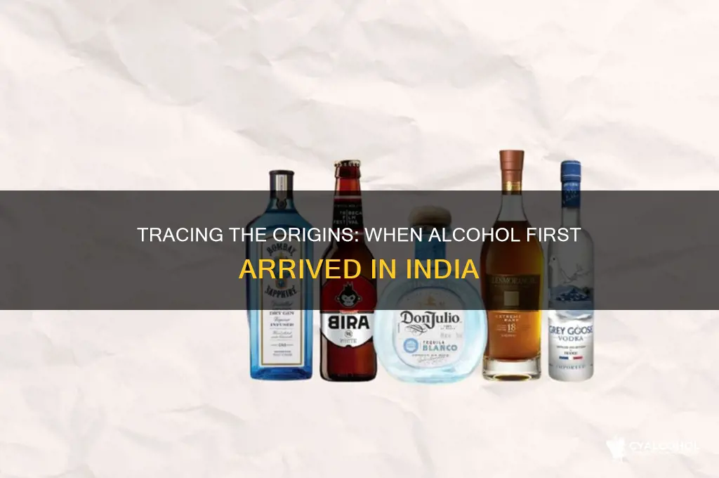 Tracing The Origins: When Alcohol First Arrived In India | CyAlcohol