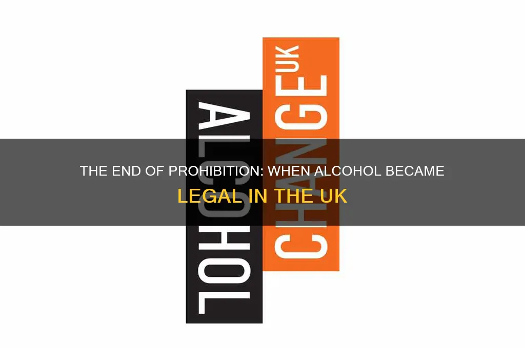 The End Of Prohibition: When Alcohol Became Legal In The Uk | CyAlcohol