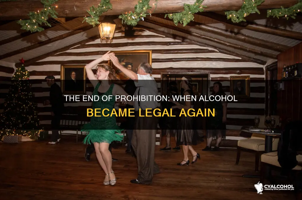The End Of Prohibition: When Alcohol Became Legal Again | CyAlcohol