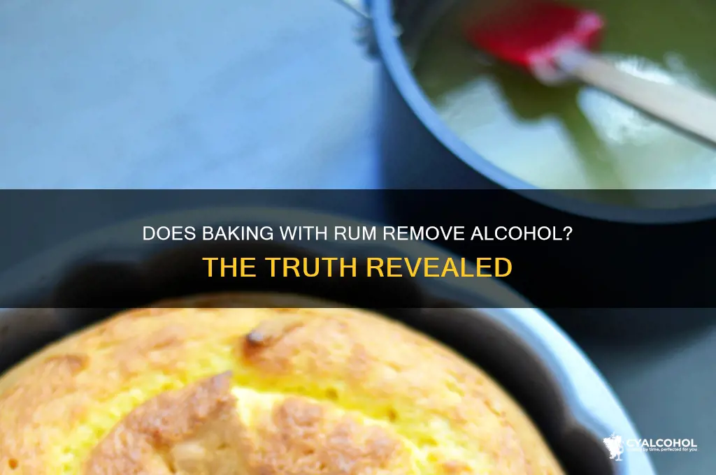 Does Baking With Rum Remove Alcohol? The Truth Revealed | CyAlcohol