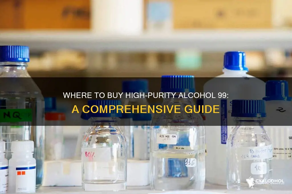 Where To Buy High-Purity Alcohol 99: A Comprehensive Guide | CyAlcohol