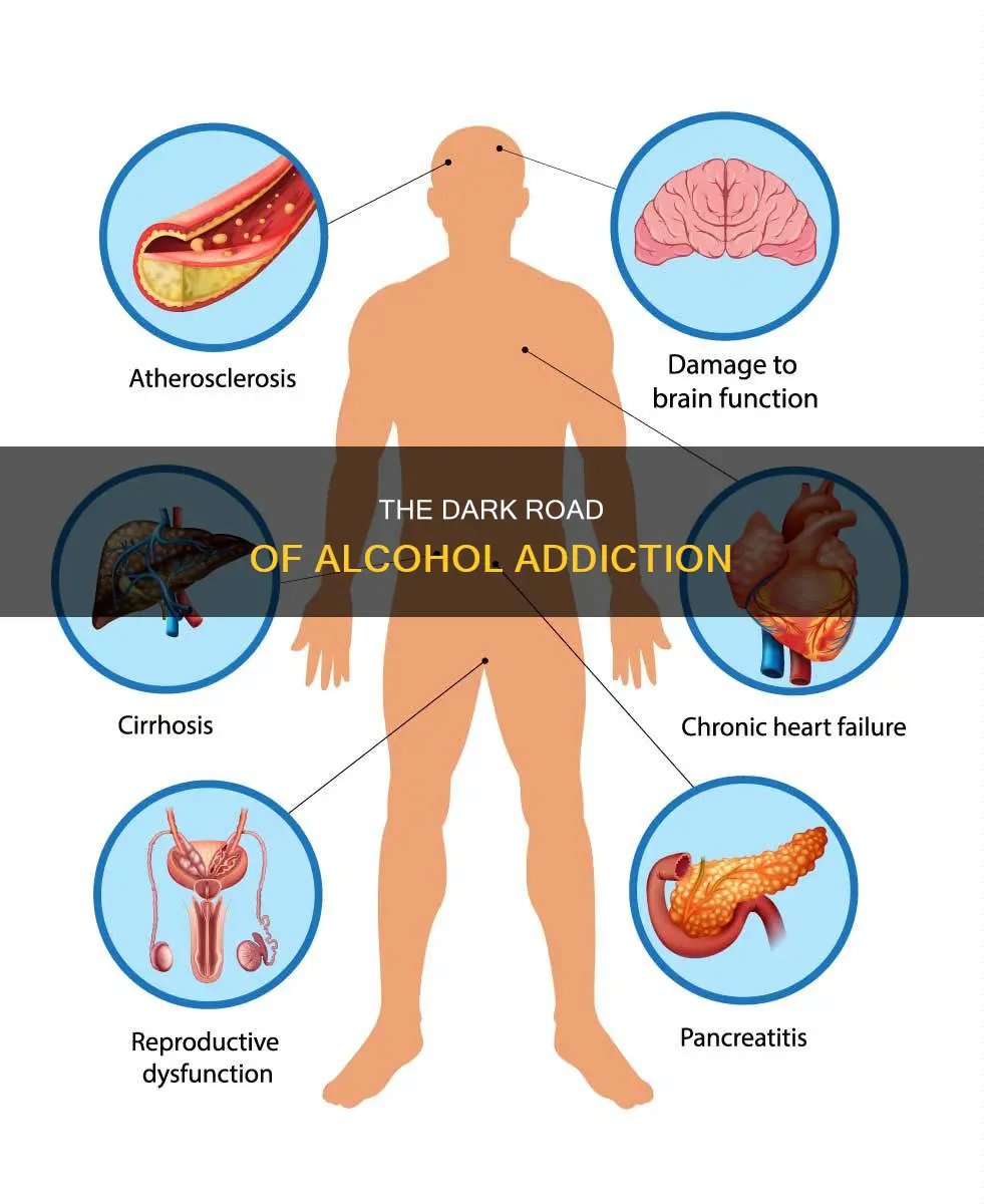 The Dark Road Of Alcohol Addiction | CyAlcohol