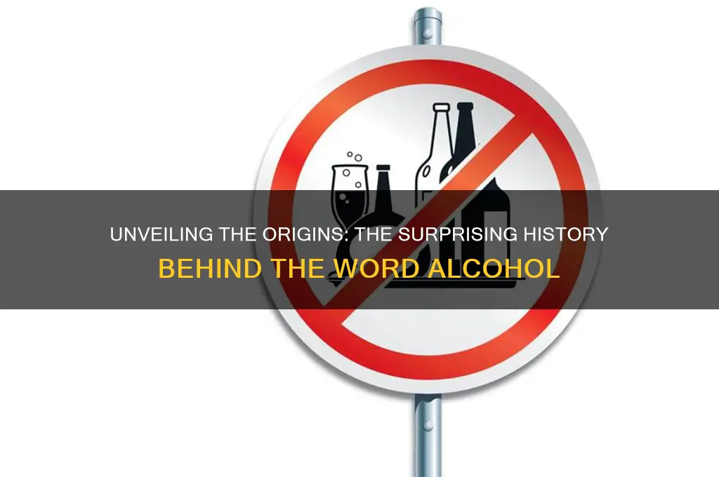 Unveiling The Origins: The Surprising History Behind The Word Alcohol ...