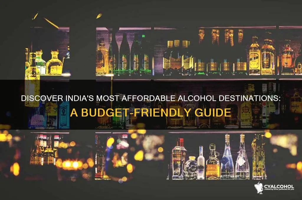 Discover India's Most Affordable Alcohol Destinations: A Budget ...
