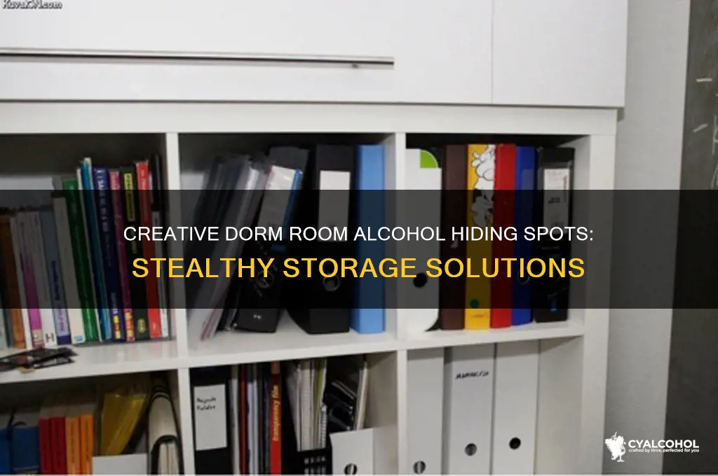Creative Dorm Room Alcohol Hiding Spots: Stealthy Storage Solutions ...
