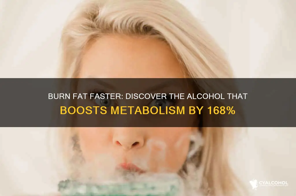 Burn Fat Faster: Discover The Alcohol That Boosts Metabolism By 168% ...