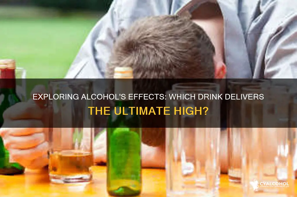 Exploring Alcohol's Effects: Which Drink Delivers The Ultimate High ...