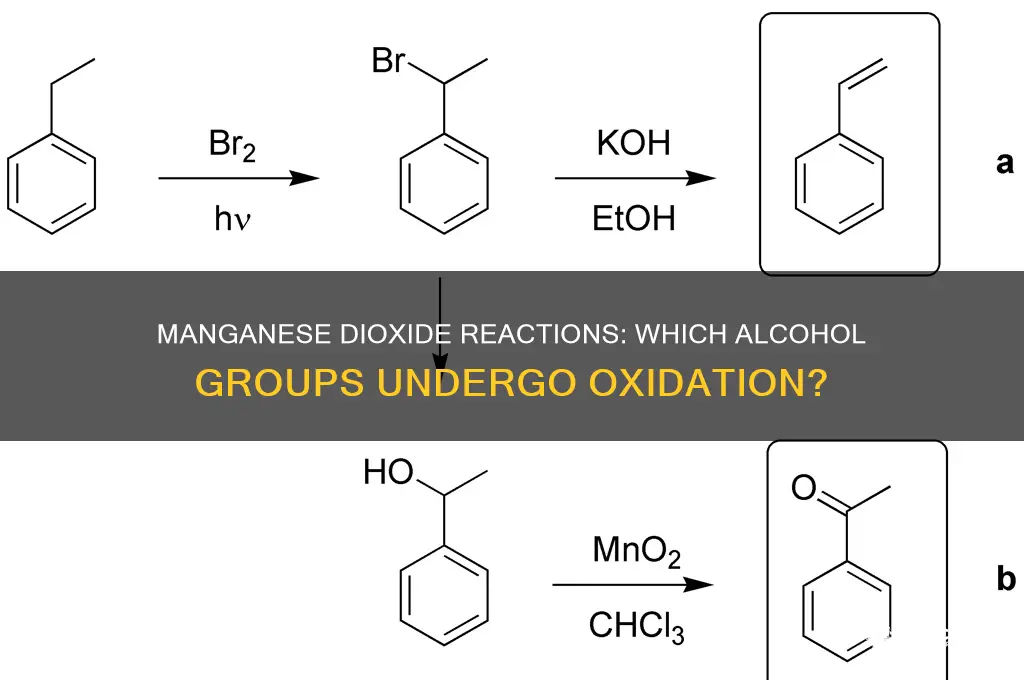 Manganese Dioxide Reactions: Which Alcohol Groups Undergo Oxidation ...