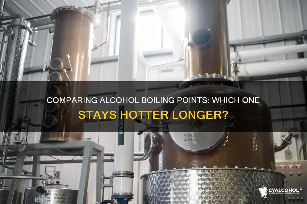 Comparing Alcohol Boiling Points: Which One Stays Hotter Longer ...