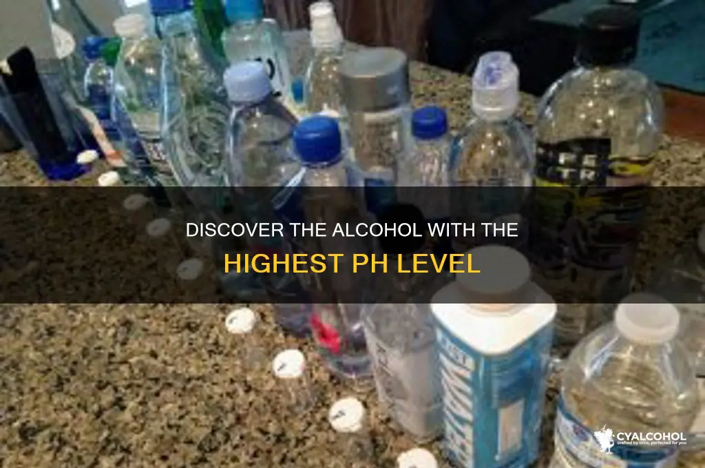 Discover The Alcohol With The Highest Ph Level | CyAlcohol