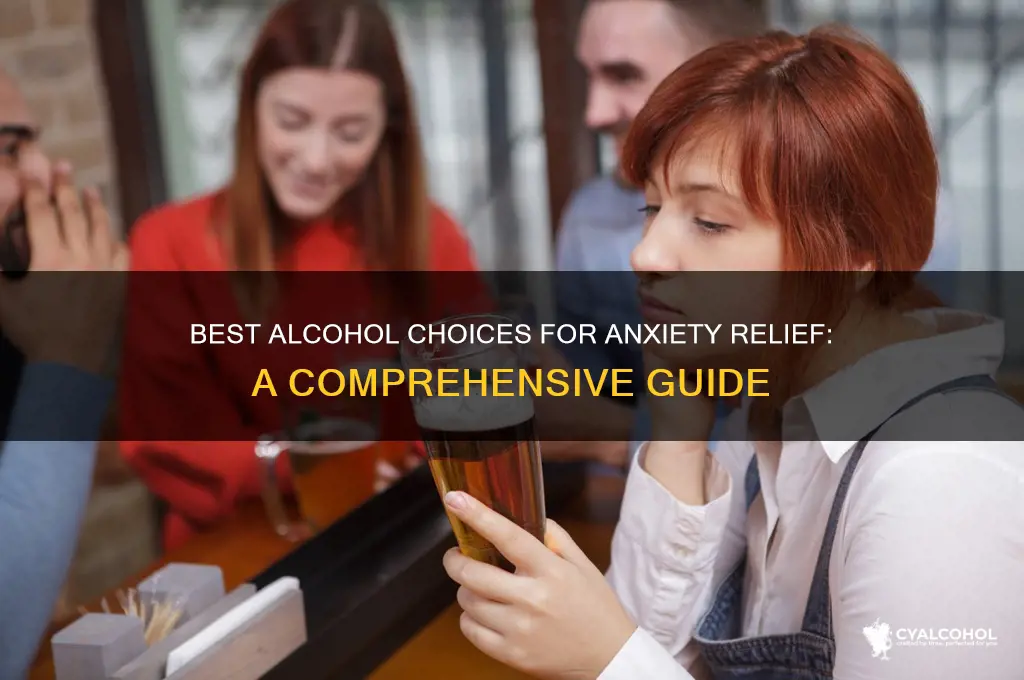 Best Alcohol Choices For Anxiety Relief: A Comprehensive Guide | CyAlcohol
