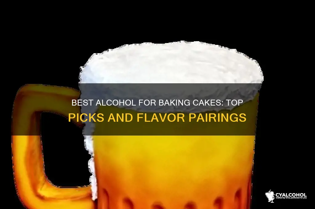 Best Alcohol For Baking Cakes: Top Picks And Flavor Pairings | CyAlcohol
