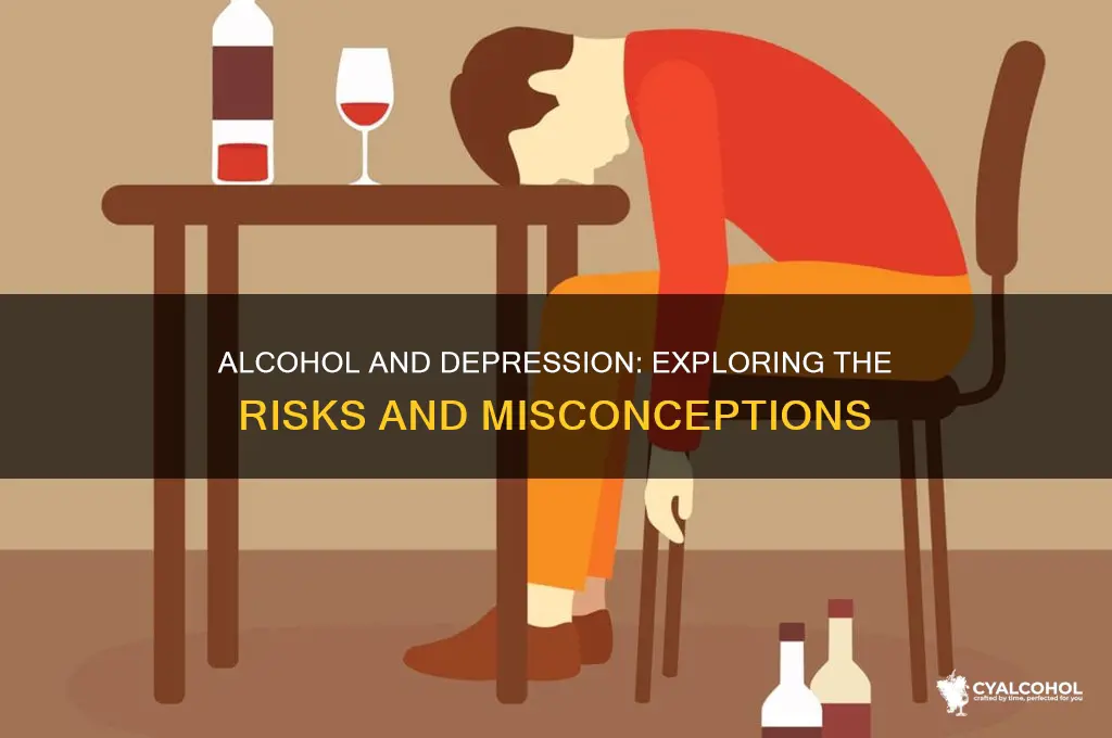 Alcohol And Depression: Exploring The Risks And Misconceptions | CyAlcohol