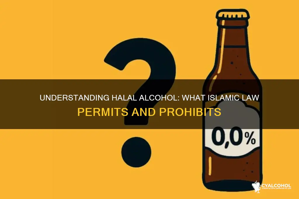 Understanding Halal Alcohol: What Islamic Law Permits And Prohibits ...