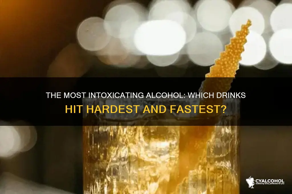 The Most Intoxicating Alcohol: Which Drinks Hit Hardest And Fastest ...